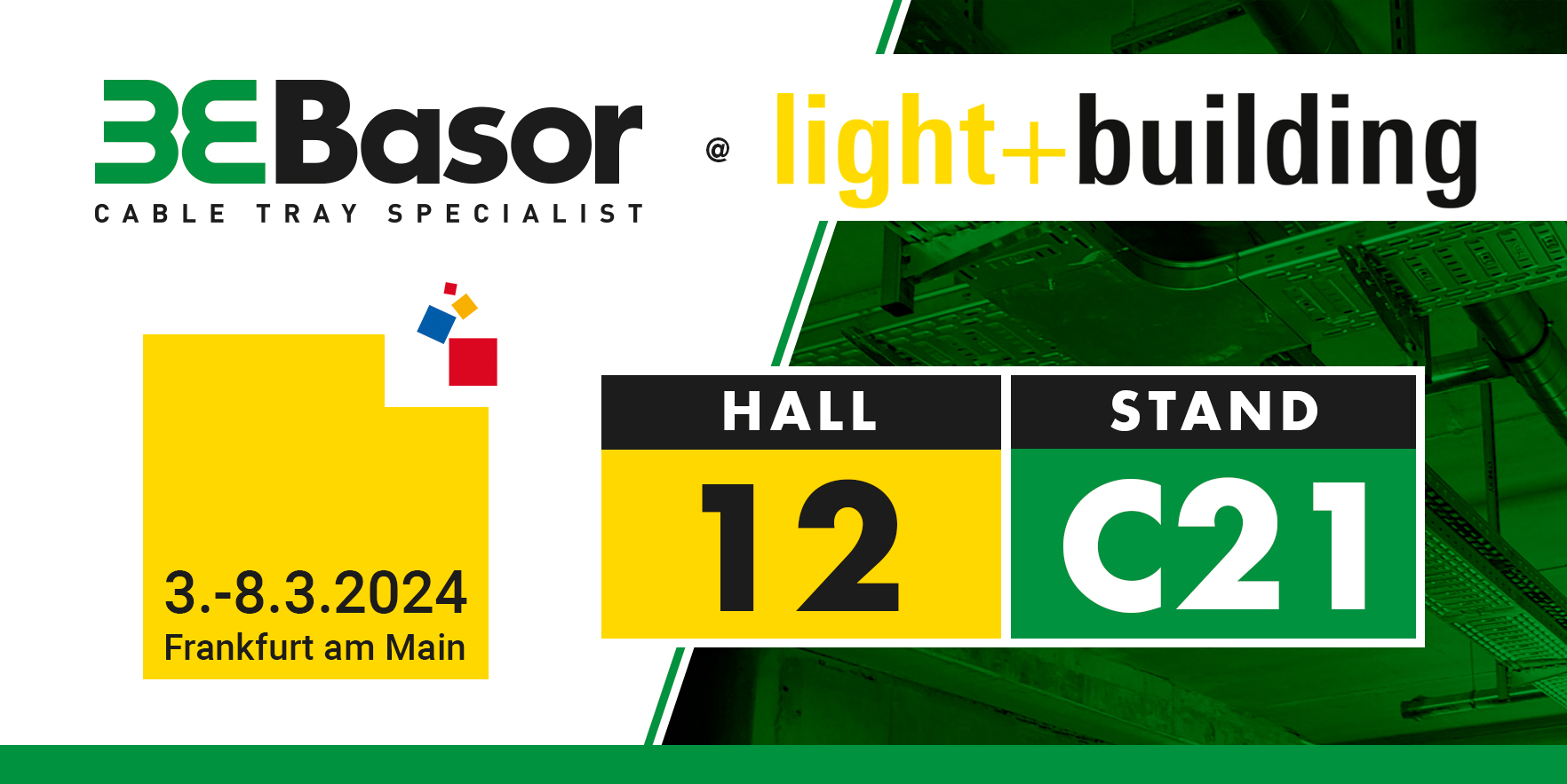 BASOR ELECTRIC is attending Light + Building 2024! - Blog de Basor Electric